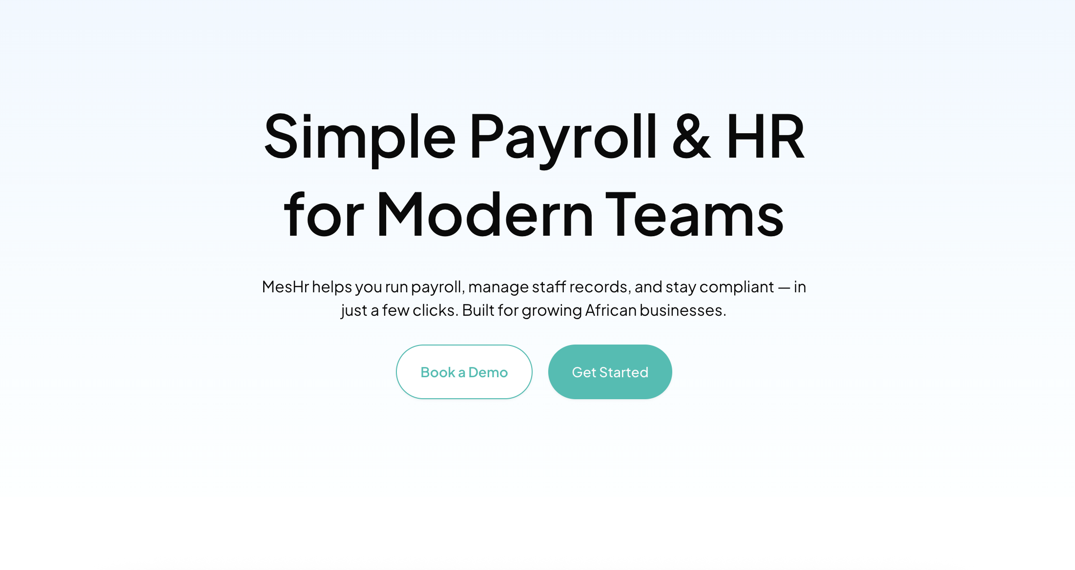 MesHr - Simple Payroll & HR for Modern Teams